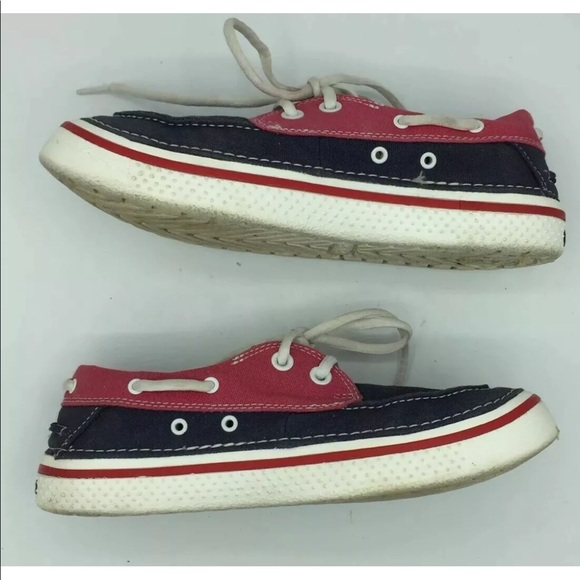 CROCS | Shoes | Crocs Womens Slip On Boat Deck Shoe Loafer Canvas ...